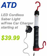 Automotive Drop light trouble light ATD corded reel shop